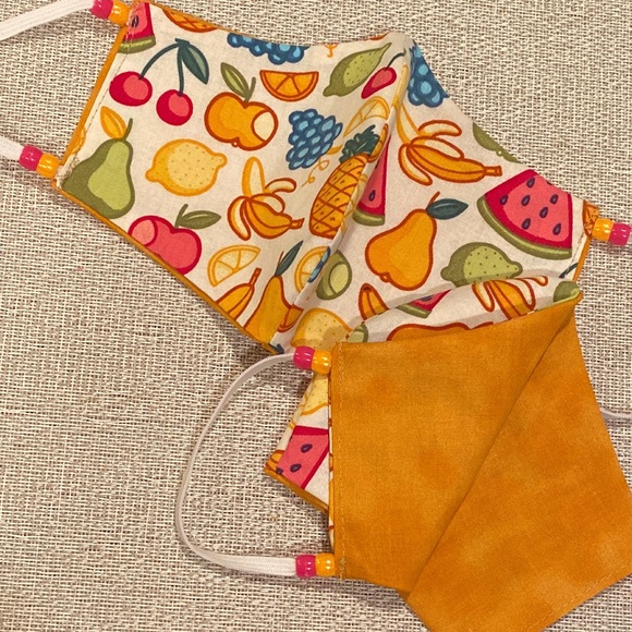 Hand Crafted | Accessories | Fruit Face Mask | Poshmark